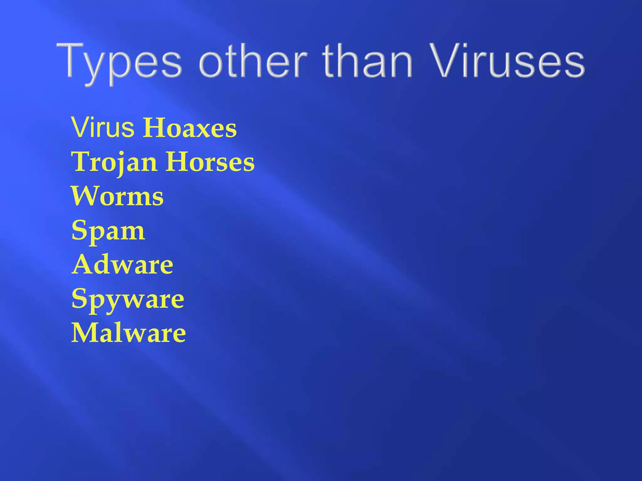 Computer virus and antivirus | PPTX