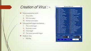 Computer virus and cyber attack | PPTX