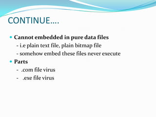 Computer viruses | PPTX