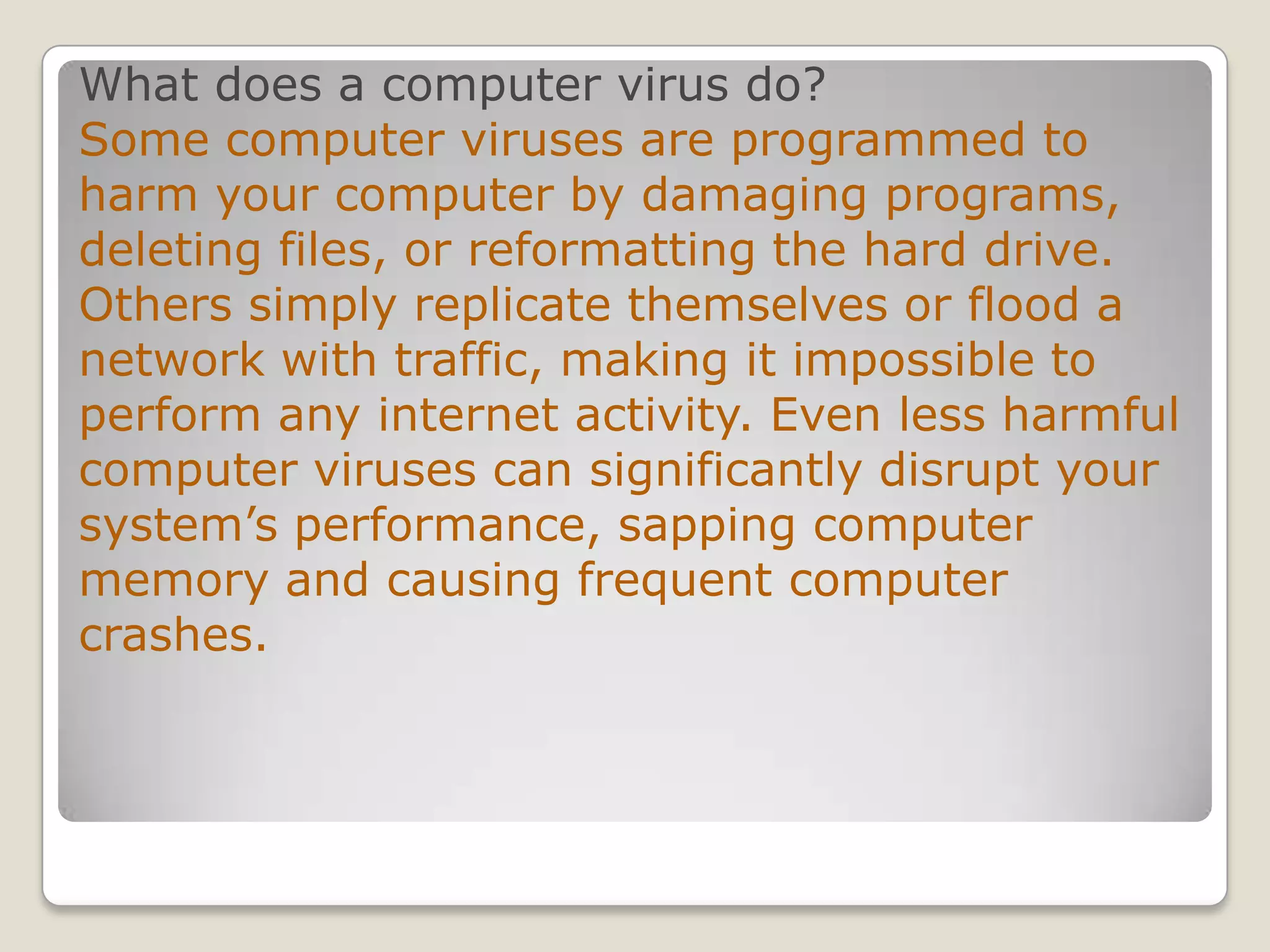Computer viruses | PPT