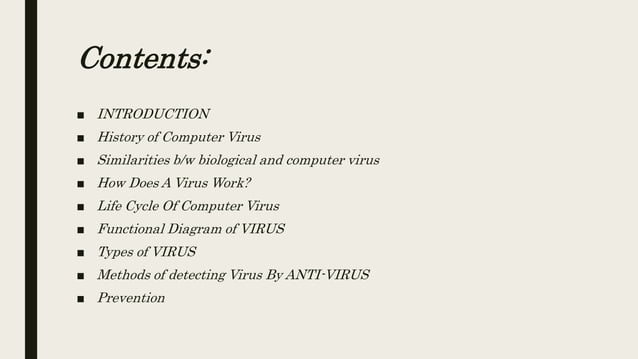 Computer viruses | PPT | Free Download