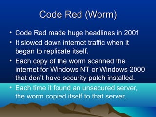 COMPUTER VIRUS | PPT | Antivirus Software | Computer Software and ...