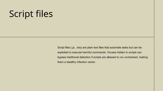 Computer Viruses types of infected file.pptx