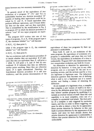 Computer viruses theory and experiments | PDF