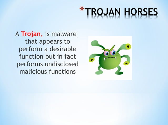 Computer viruses and antiviruses PPT | PPT | Operating Systems | Computer Software and Applications