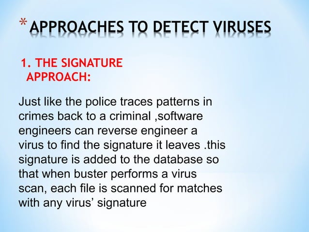Computer viruses and antiviruses PPT | PPT | Operating Systems | Computer Software and Applications
