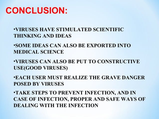 Computer viruses and antiviruses PPT | PPT | Operating Systems | Computer Software and Applications