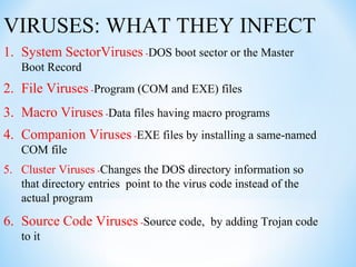 Computer viruses and antiviruses PPT | PPT