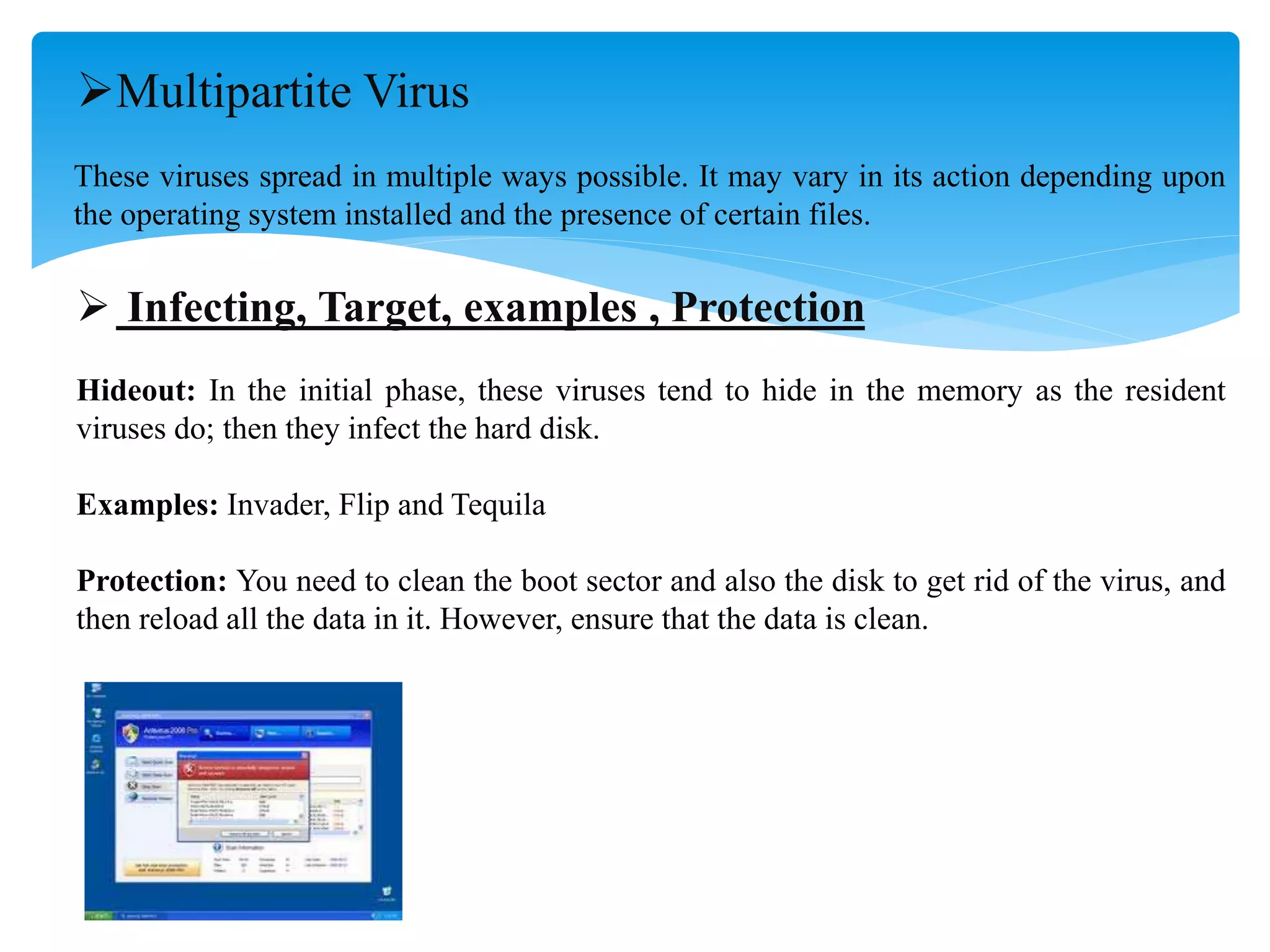 Computer viruses and prevention techniques | PPTX