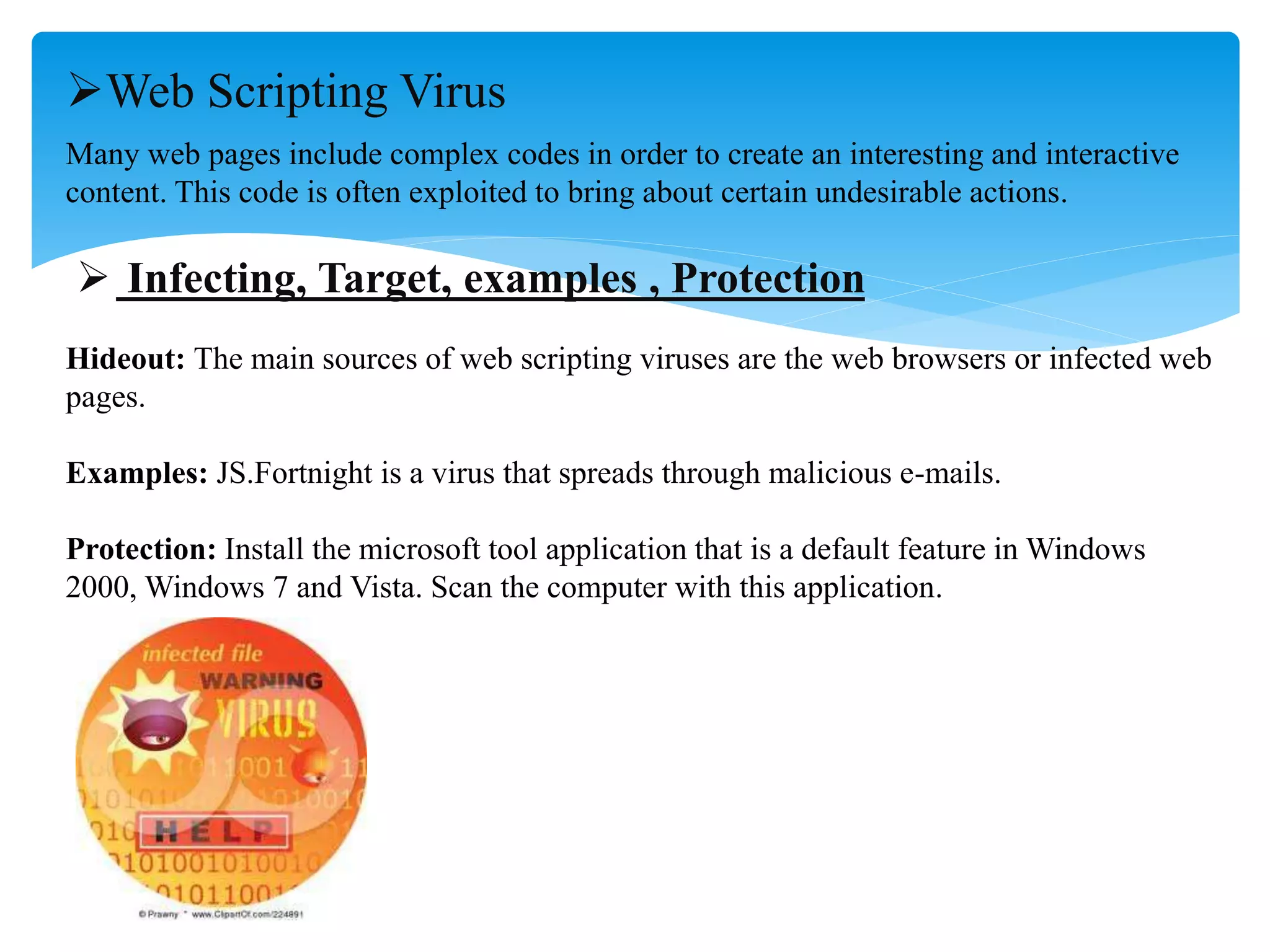 Computer viruses and prevention techniques | PPTX