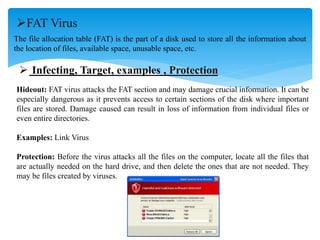Computer viruses and prevention techniques | PPTX