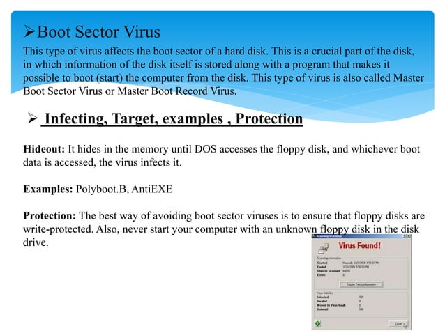 Computer viruses and prevention techniques | PPTX