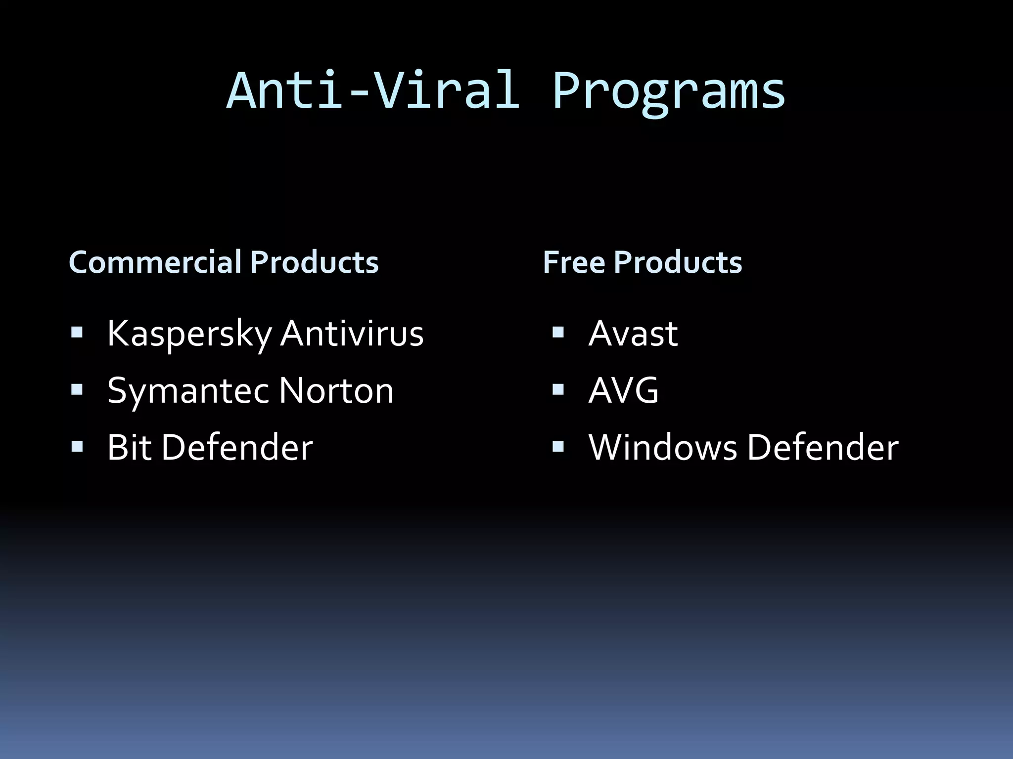 Computer viruses and removal techniques | PPT