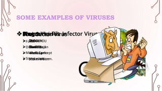 Computer virus & its cure | PPTX