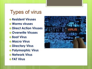 Computer virus 2015 | PPTX