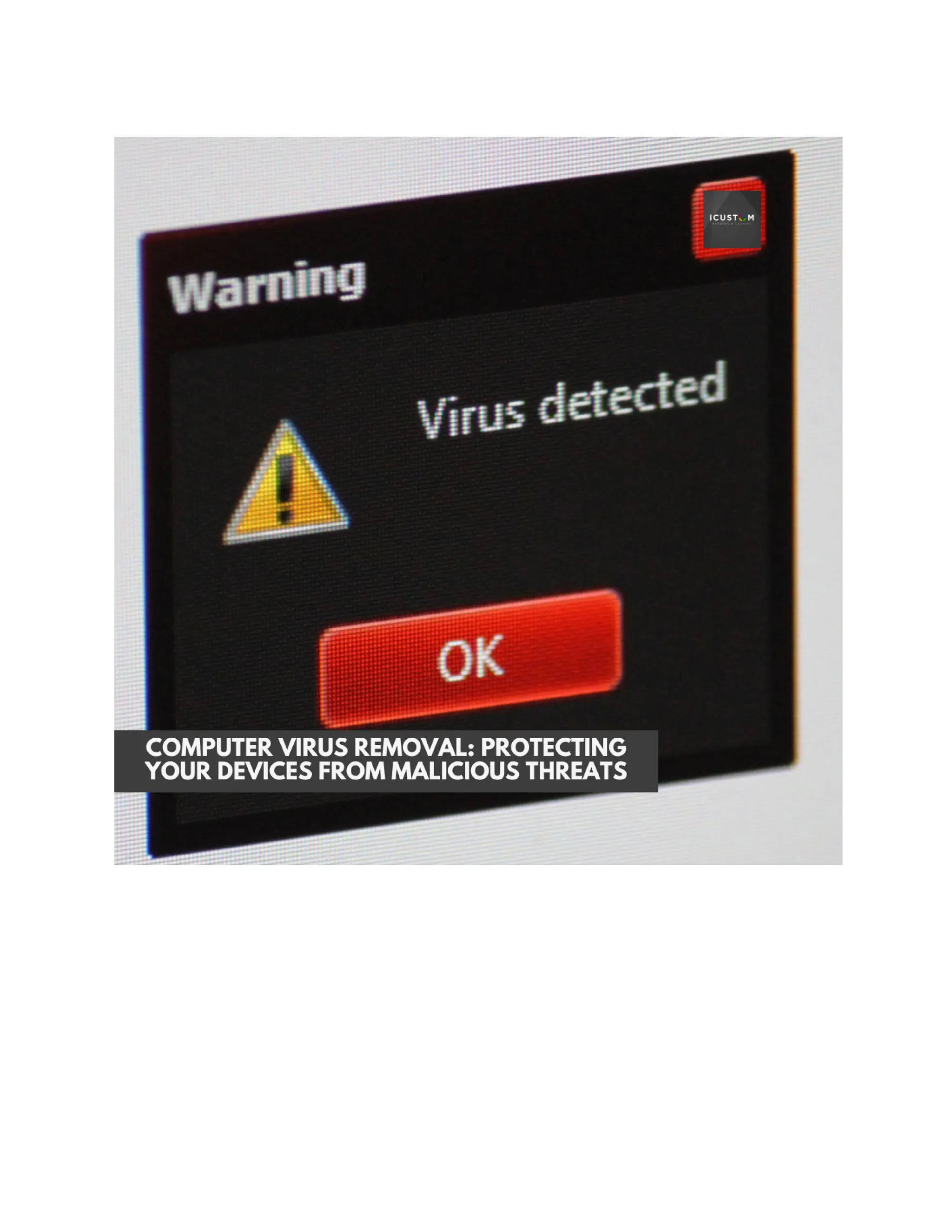 Computer Virus Removal Protecting Your Devices from Malicious Threats | PDF