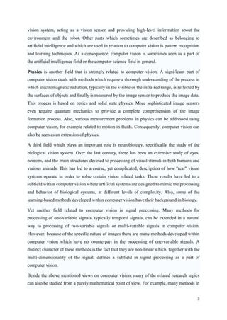 Computer vision | PDF