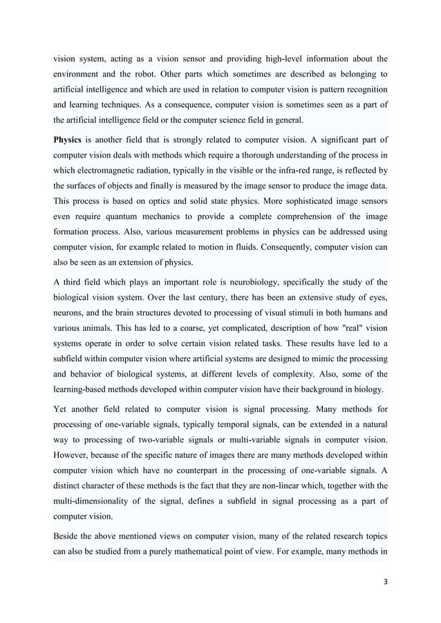 Computer vision | PDF