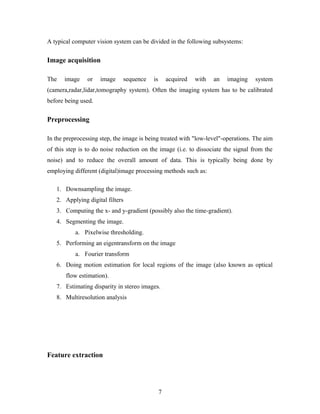 Computer vision | DOC