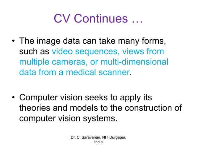 Computer vision | PDF