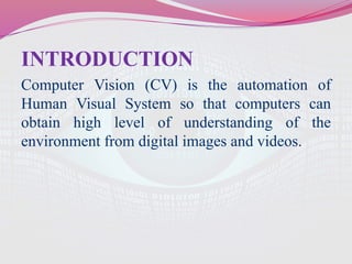 Computer Vision | PPTX