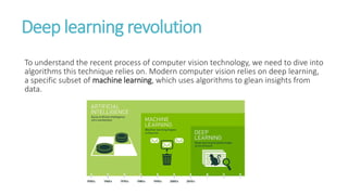 Computer vision | PPTX | Artificial Intelligence | Technology & Computing