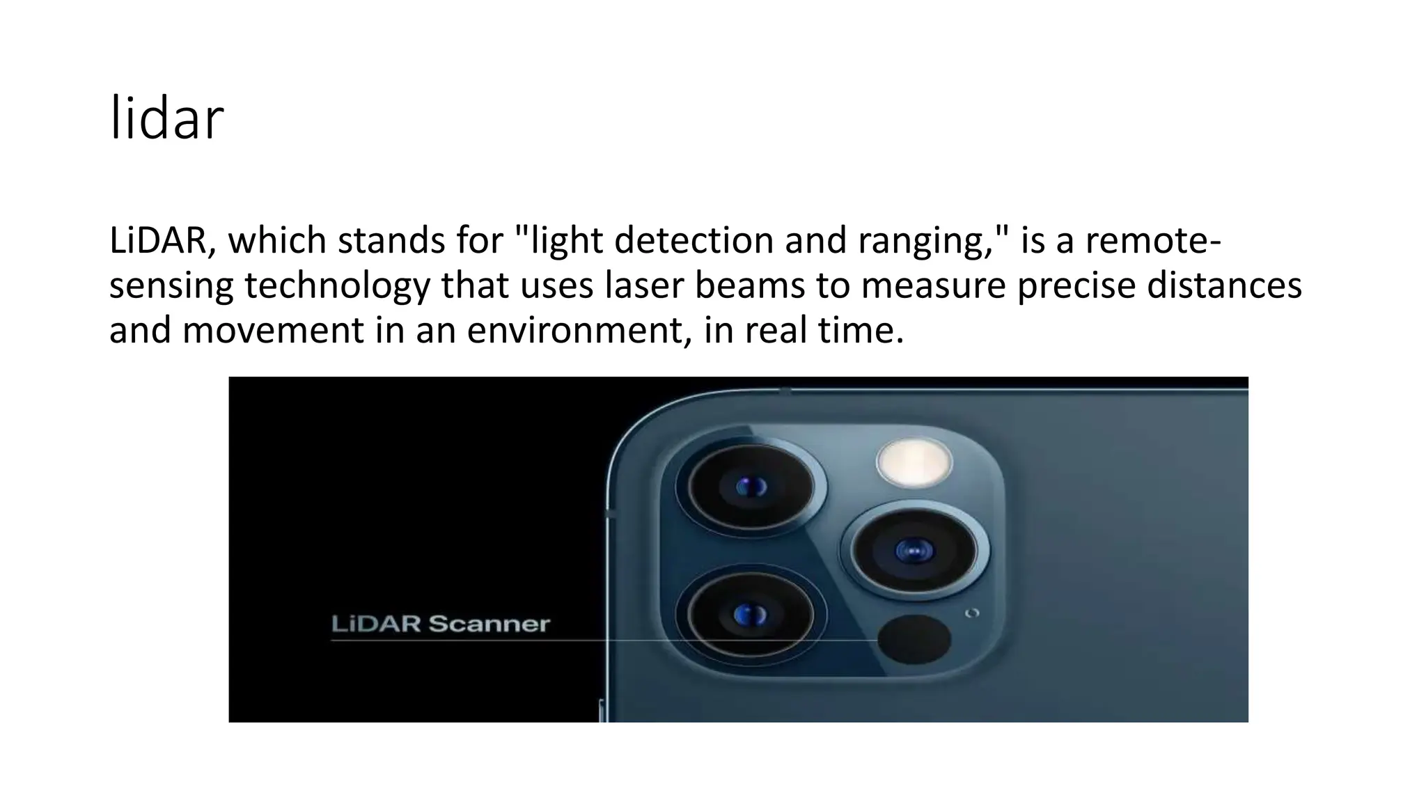 use of advance technology of Computer Vision.pptx | Cameras and Camcorders | Consumer Electronics