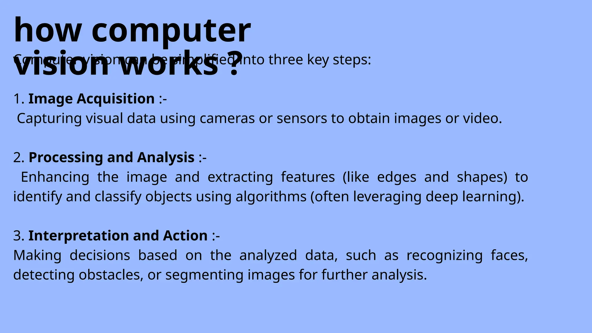 power point presentation on Computer Vision | PPTX