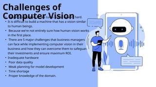 power point presentation on Computer Vision | PPTX