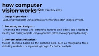 power point presentation on Computer Vision | PPTX