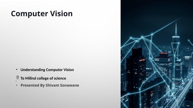 Computer Vision.pptx shivam sonawane milind | PPTX