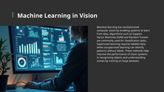 Computer Vision and the benefactions of computer vision.pptx