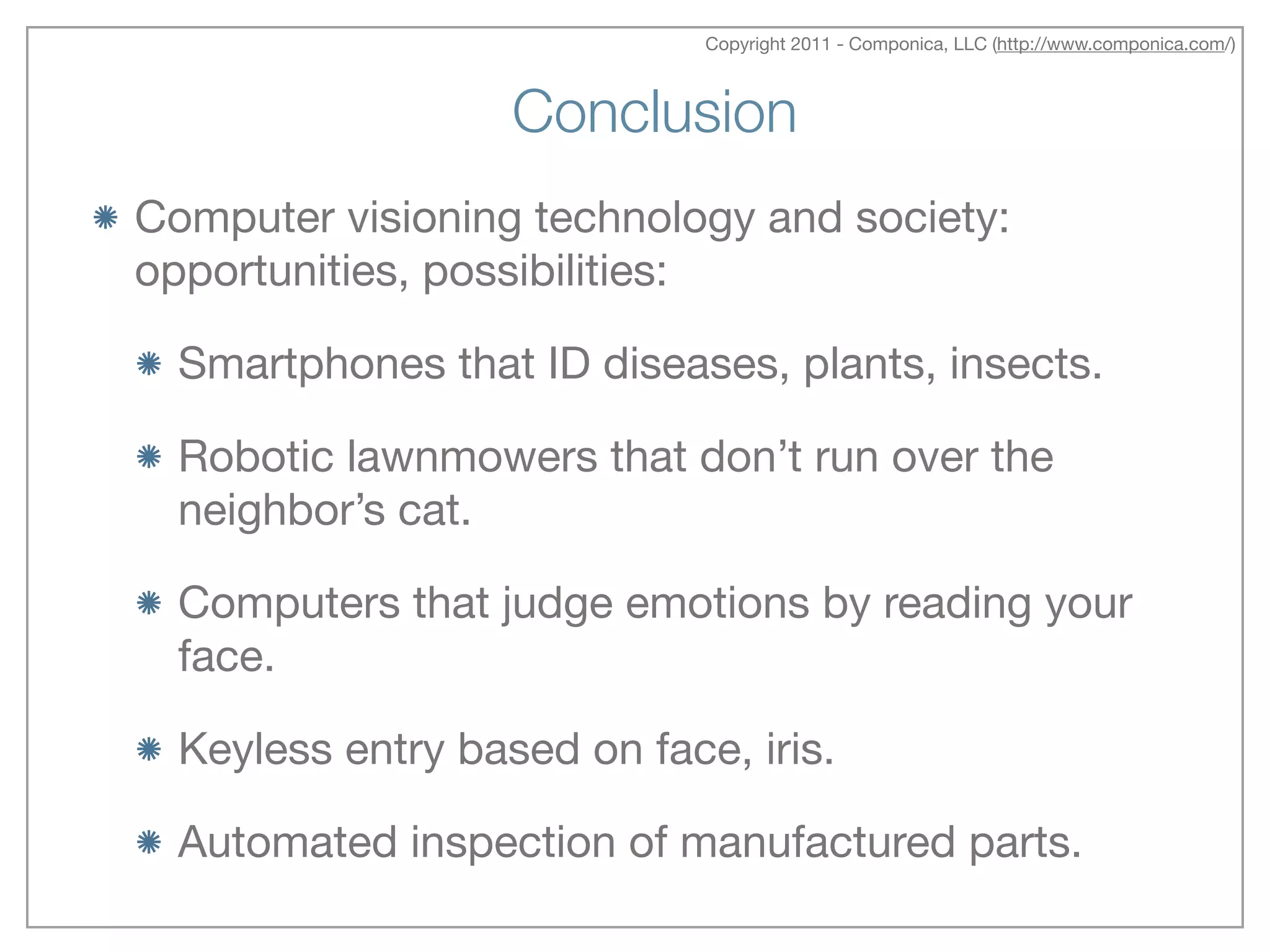 Computer Vision: Extracting Data from the Visual World | PDF