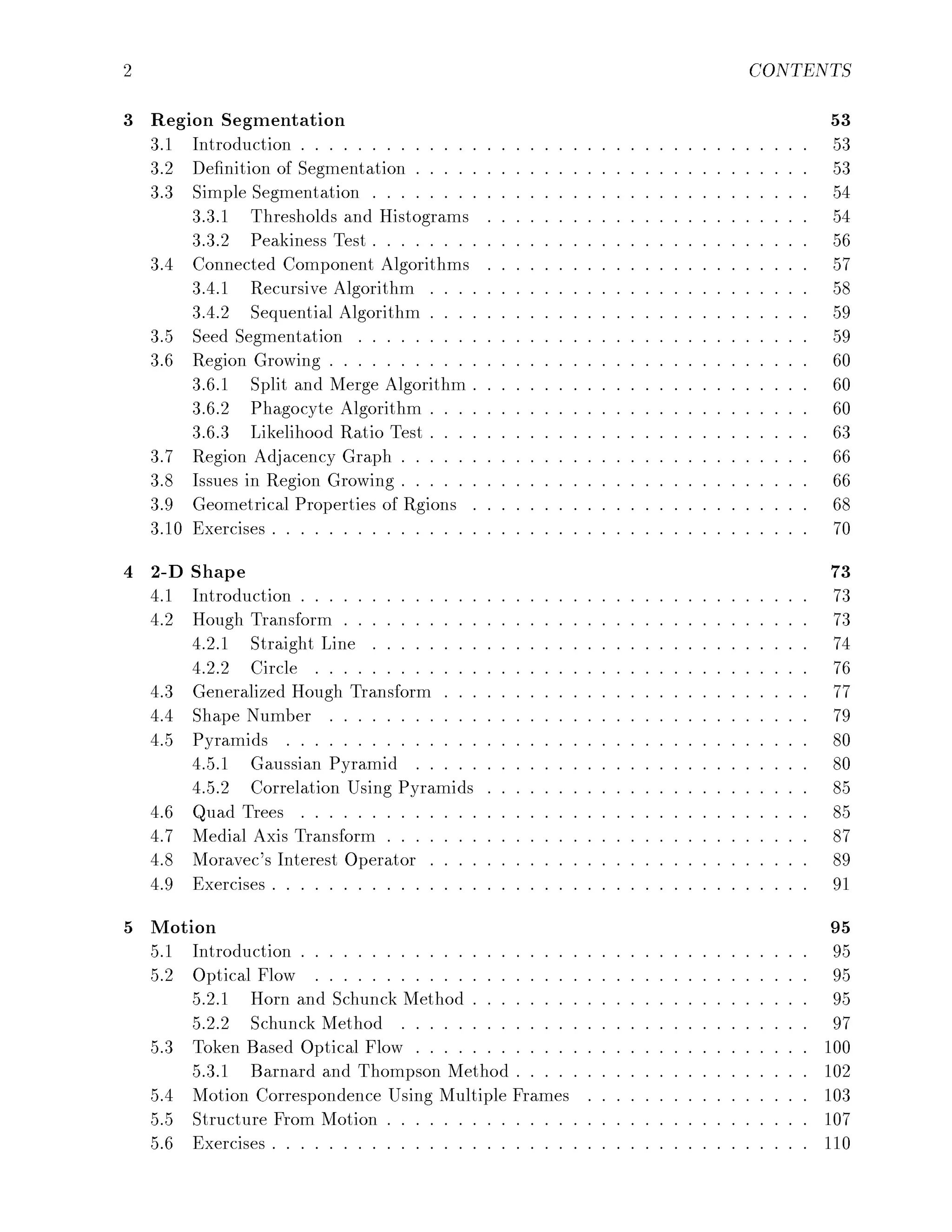 Computer vision fundamentals of computer vision - mubarak shah | PDF