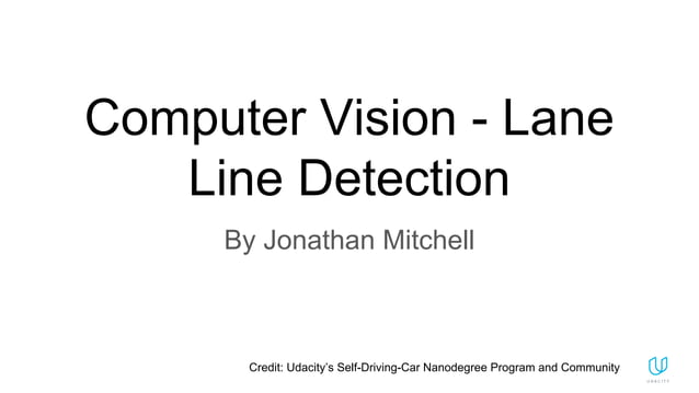 Computer vision lane line detection | PDF