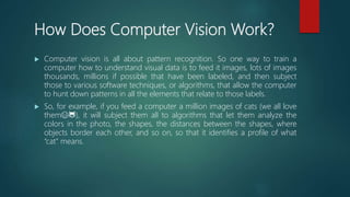 Computer vision ppt | PPTX