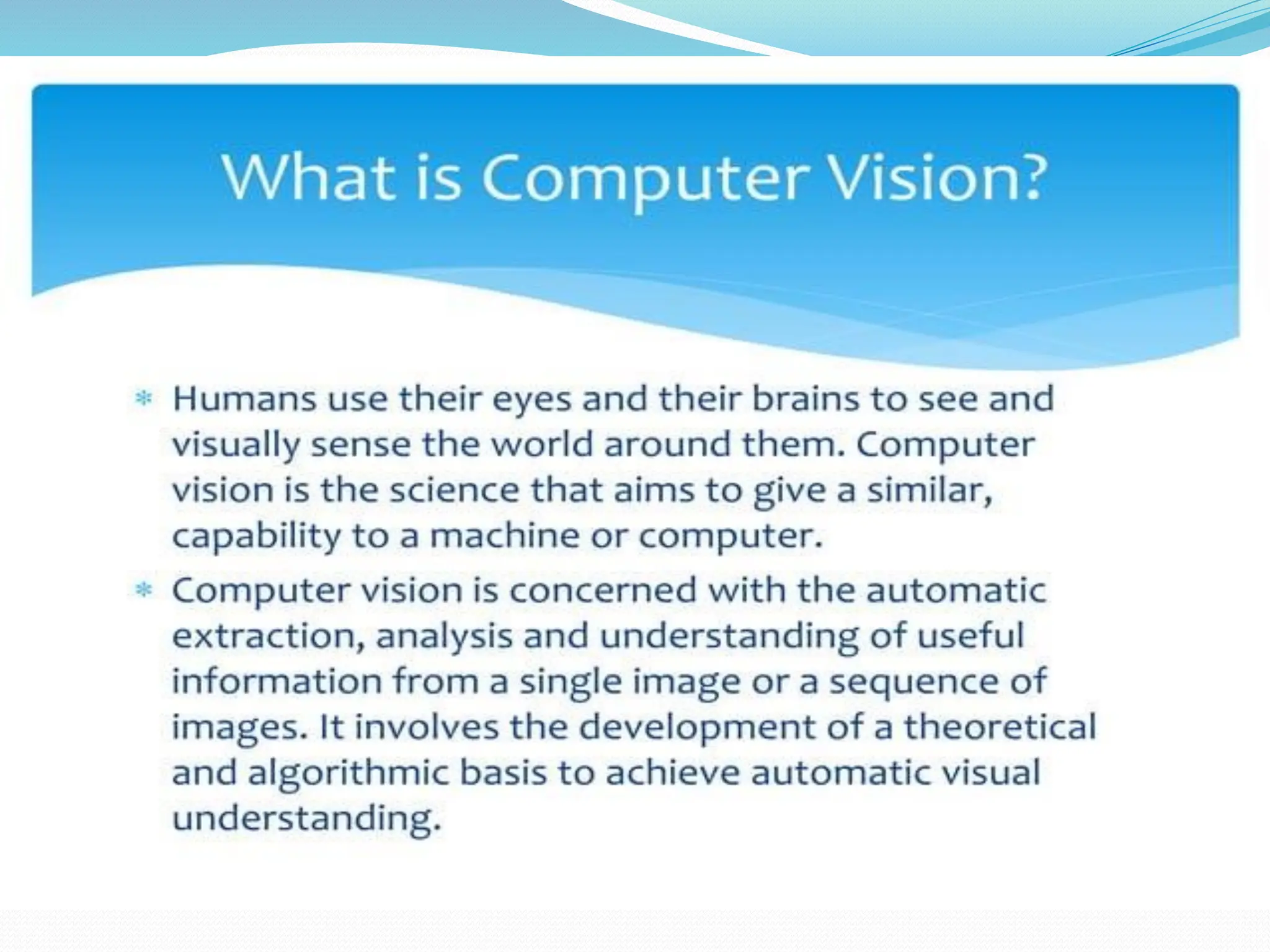 computervision1.pdf it is about computer vision | PDF