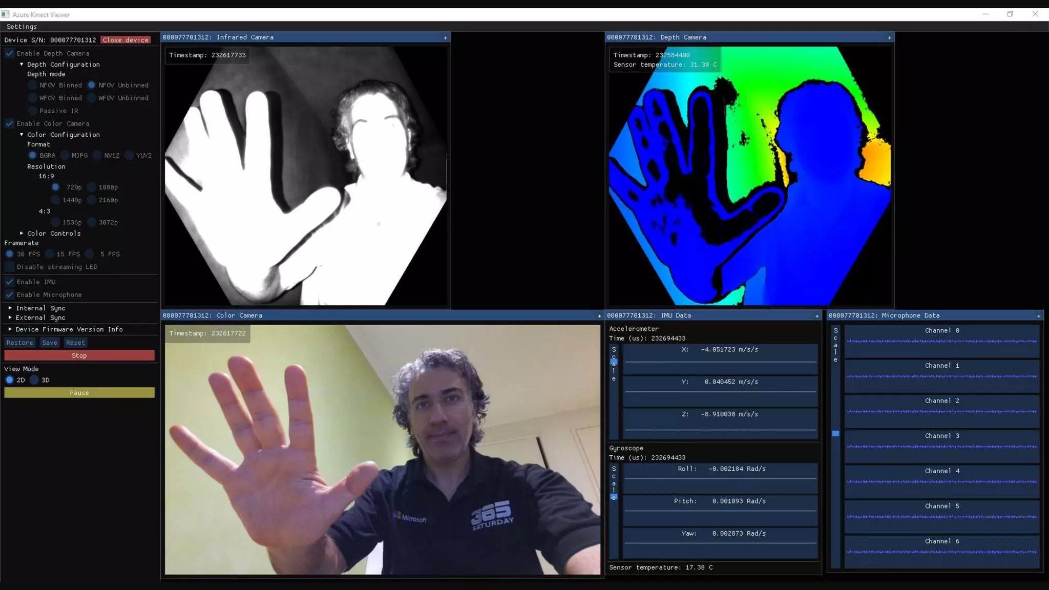 Robotics & AI User Group - Computer Vision - Azure Kinect | PPT