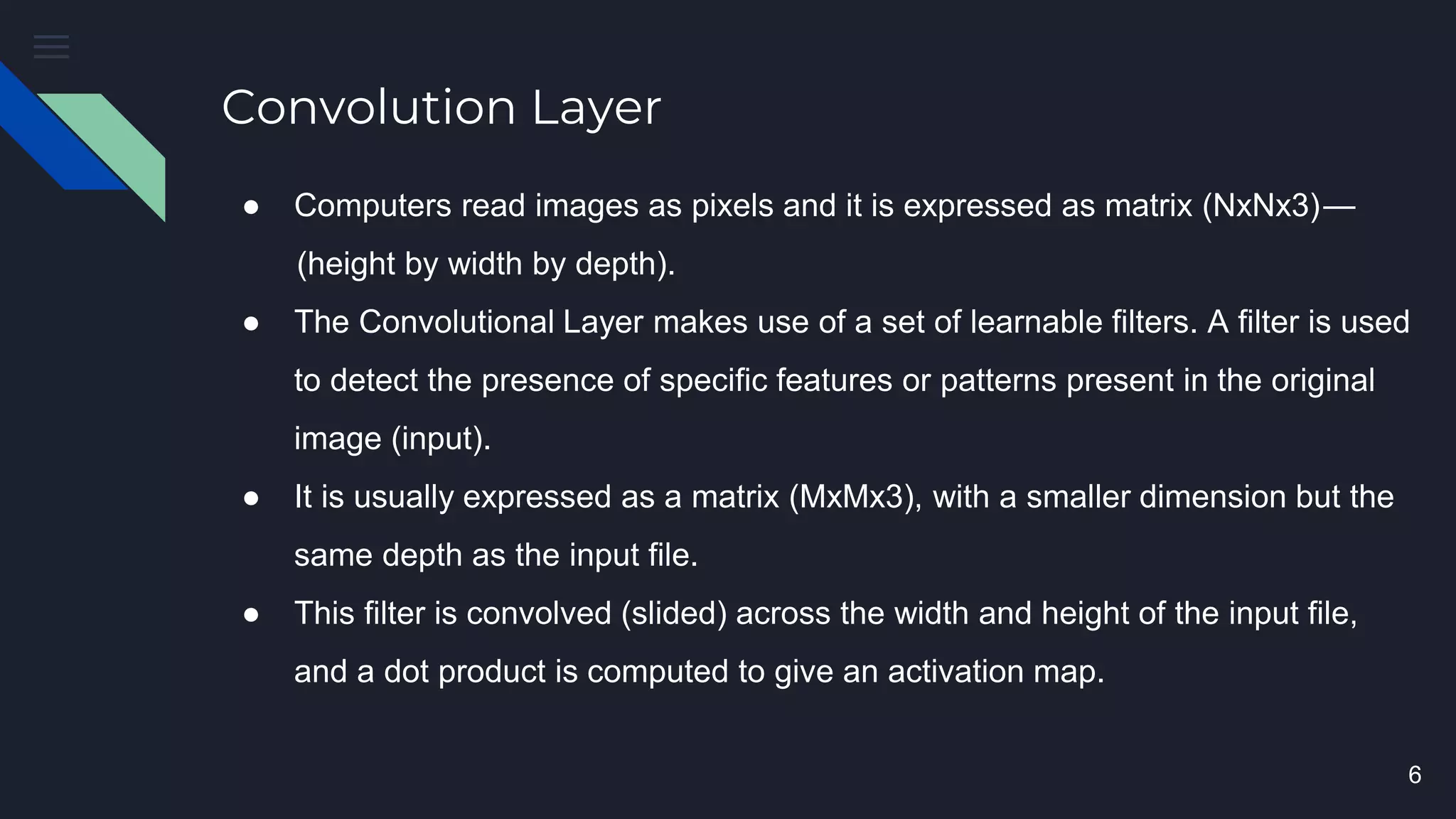 Convolution Neural Network (CNN) | PPTX