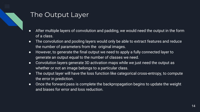 Convolution Neural Network (CNN) | PPTX | Artificial Intelligence ...