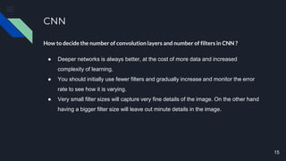 Convolution Neural Network (CNN) | PPTX