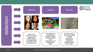 Computer vision applications and tools - Acta Visio | PPT