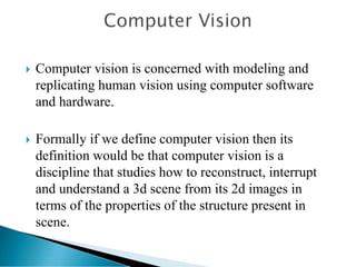 Computer vision basics | PDF