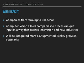 Computer vision Des Moines (Prairie Code) | PPT
