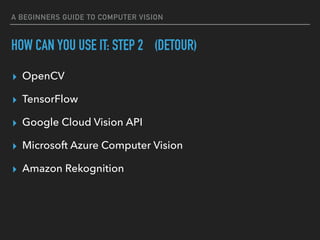 Computer vision Des Moines (Prairie Code) | PPT
