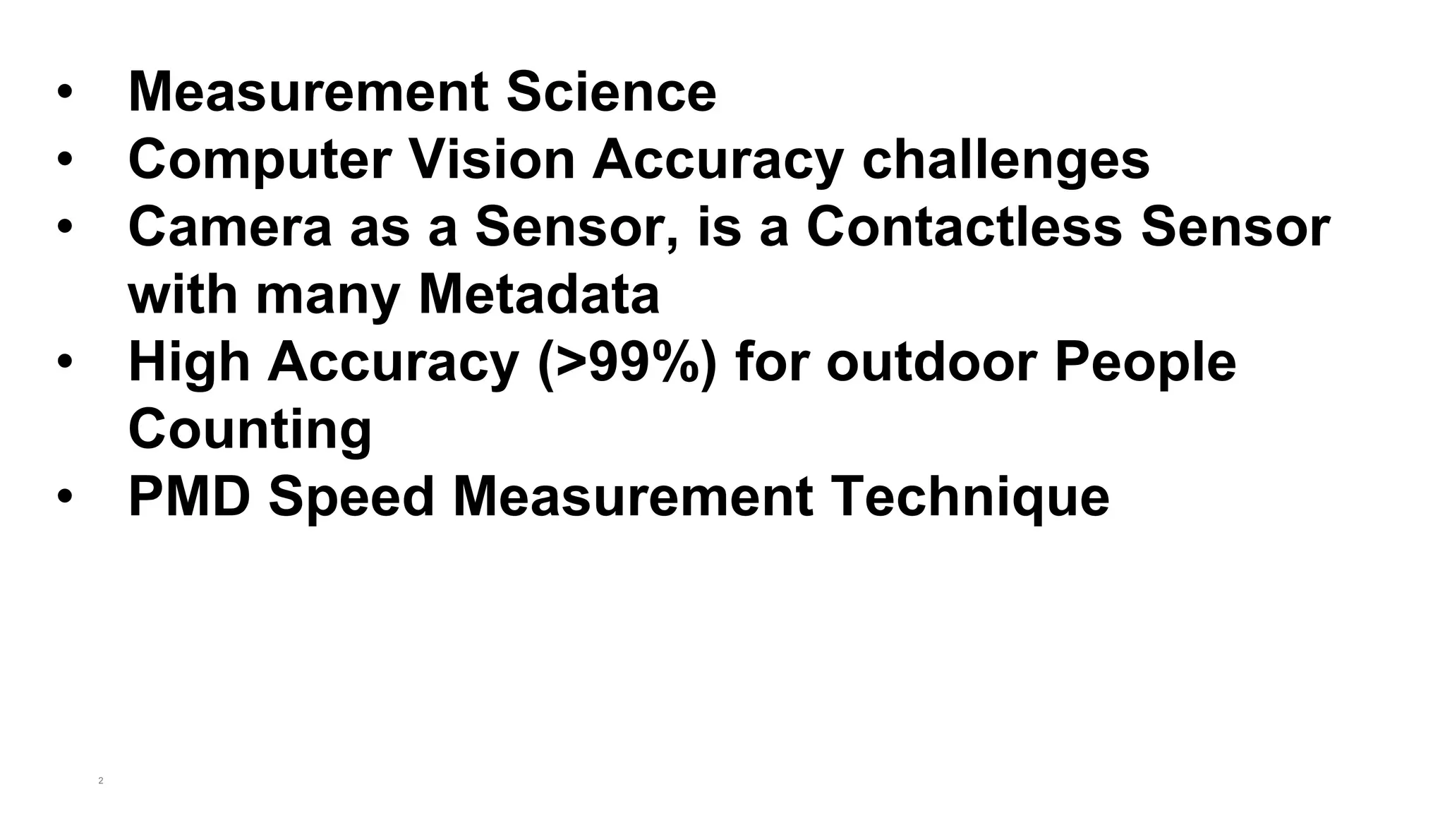 Computer Vision for Measurement & FR | PPT