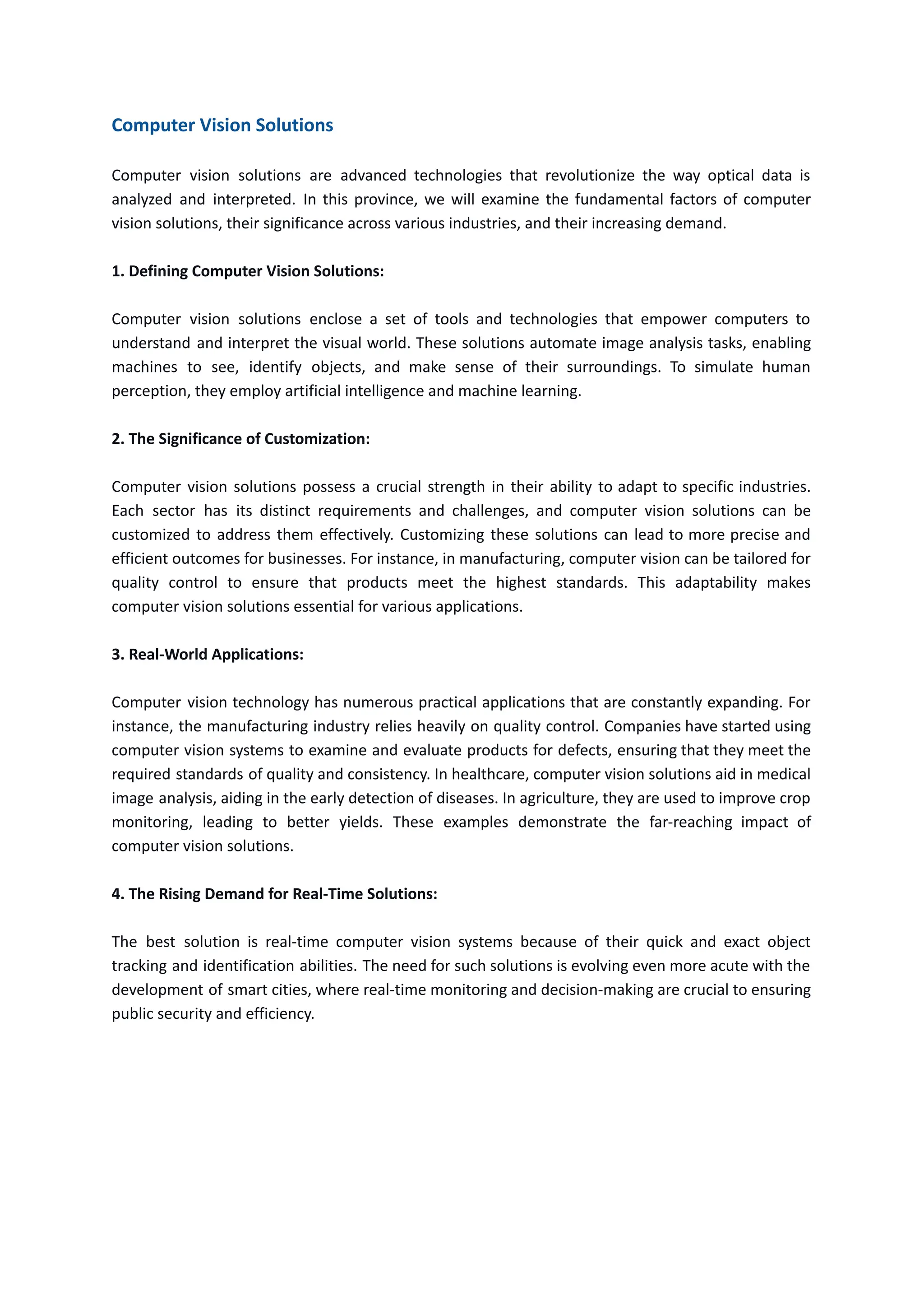 Computer Vision For Object Detection And Tracking Pdf