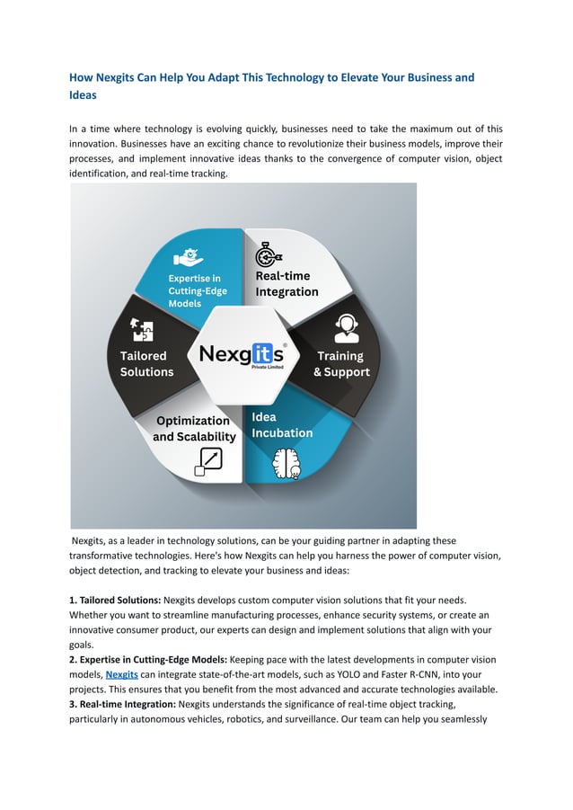 Computer Vision For Object Detection And Trackingpdf