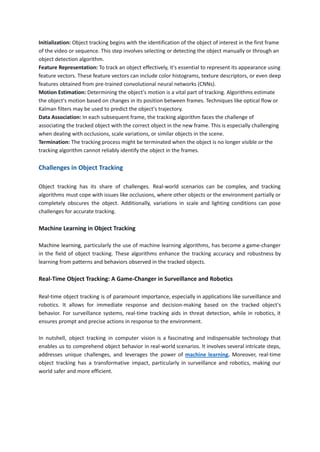 Computer Vision for Object Detection and Tracking.pdf