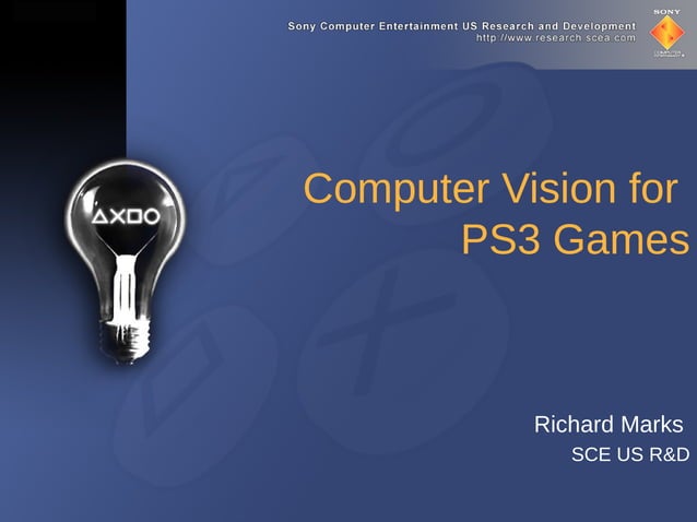 Computer Vision for PS3 Games | PDF | 3-D Graphics | Computer Software ...